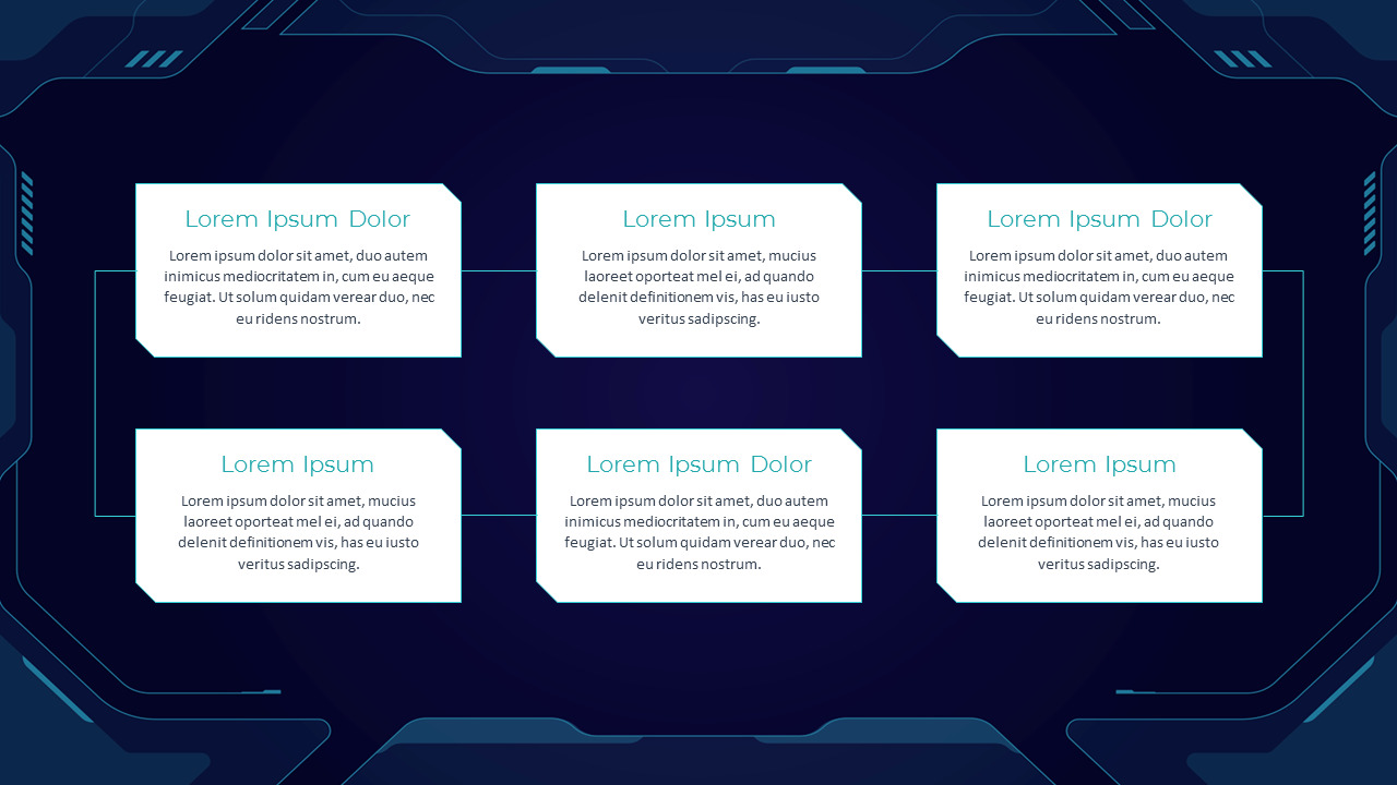 Future industry Trends design presentation template