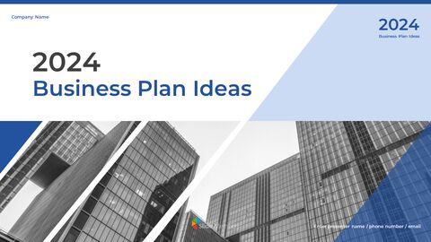 2024 Business Plan Ideas PPT Theme