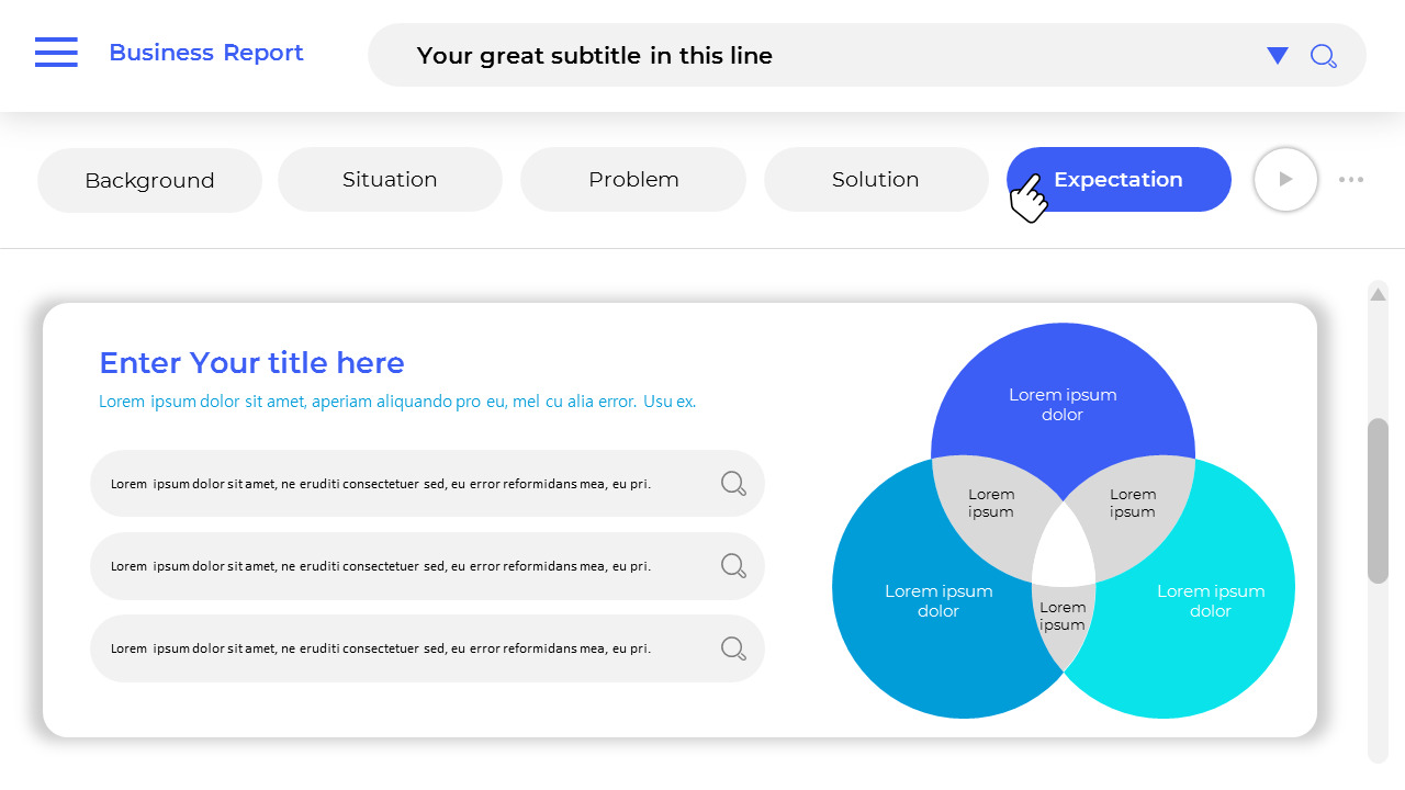 Business Report Best Google Slides