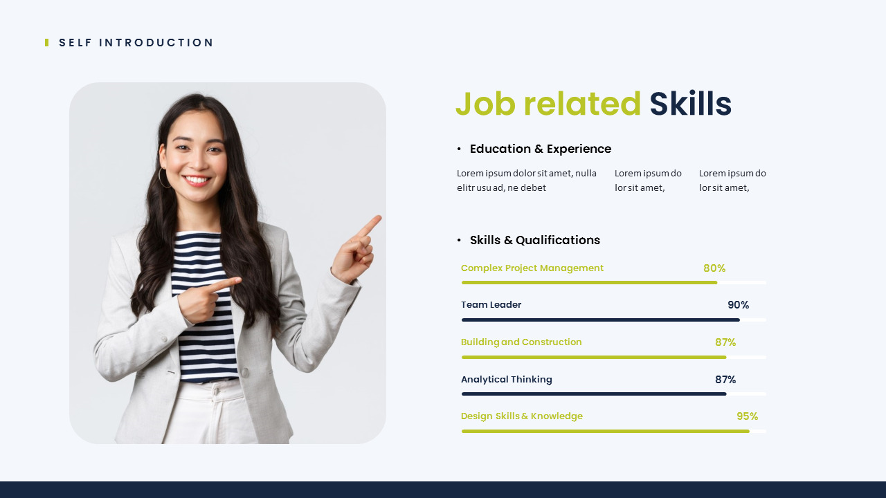 Self Introduction corporate ppt presentation