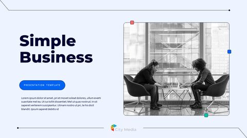 Simple Business business ppt presentation|Templates