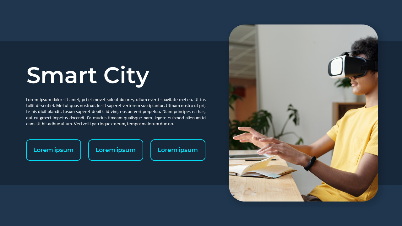 Smart City Google Slides Themes for Presentations|Business