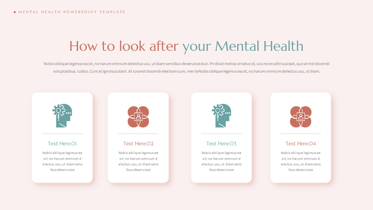 Mental Health powerpoint template