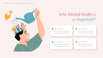 Mental Health powerpoint template