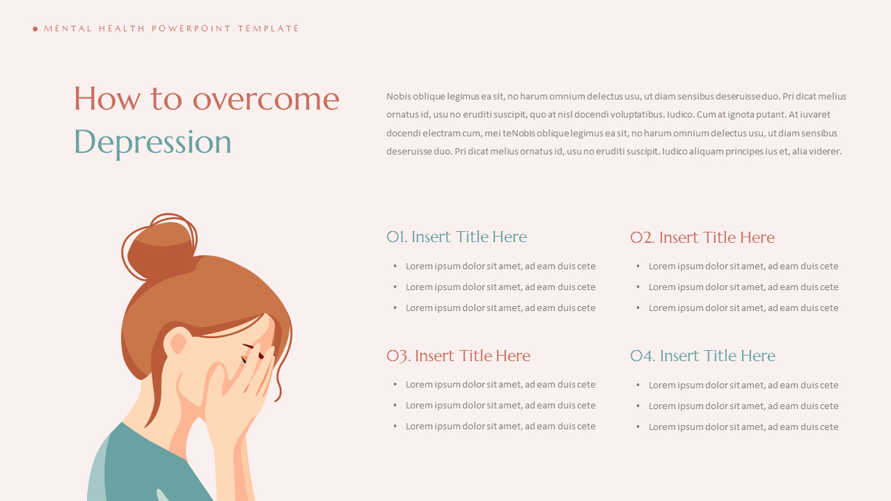 Mental Health powerpoint template