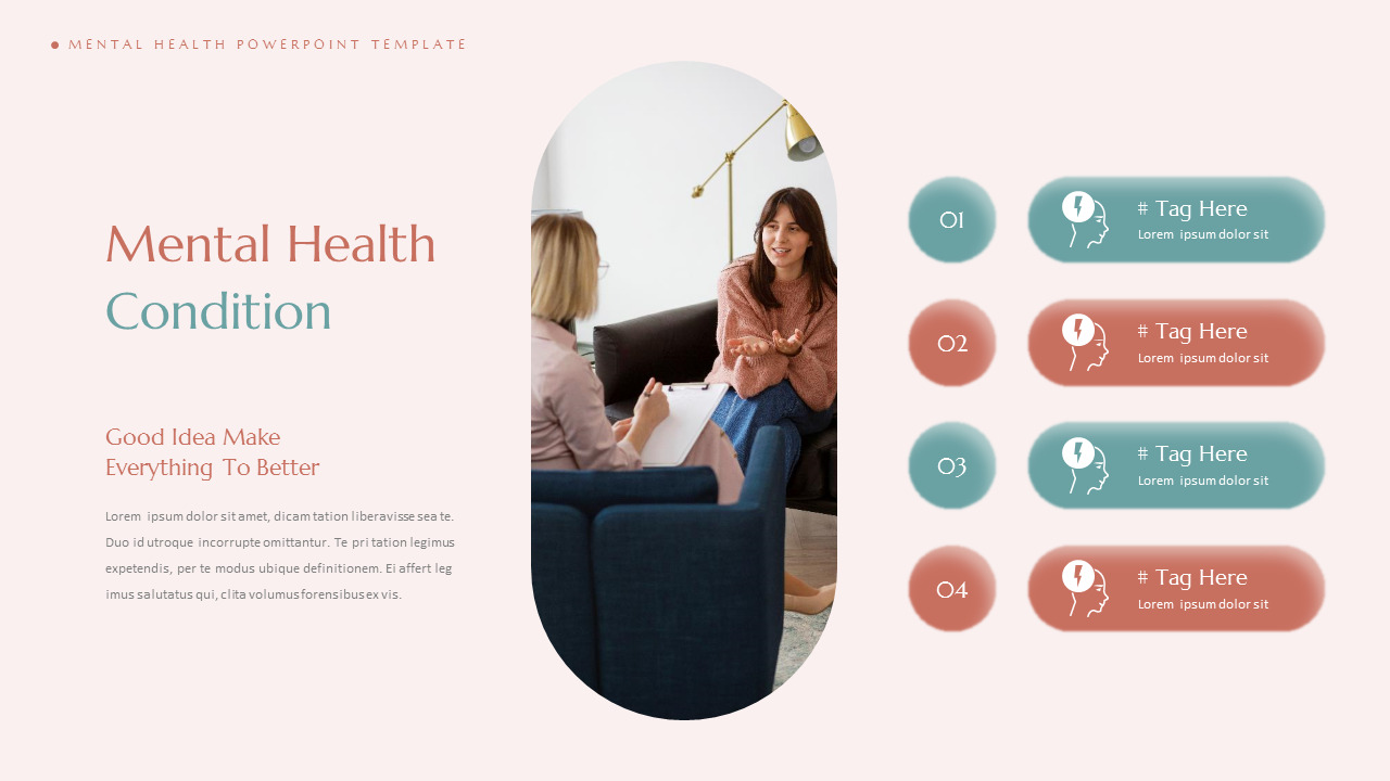 Mental Health powerpoint template