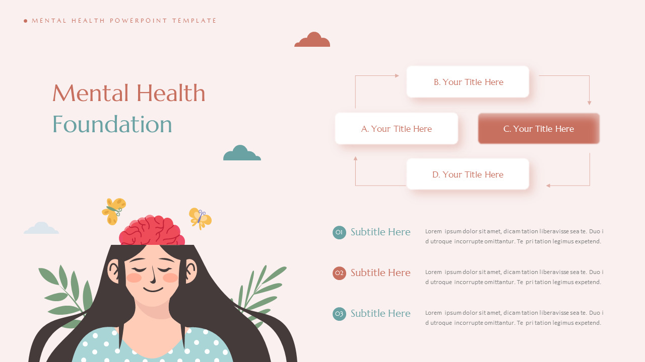Mental Health powerpoint template