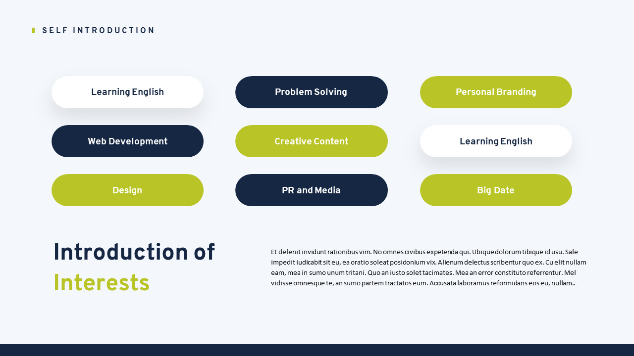 Self Introduction slideshare ppt