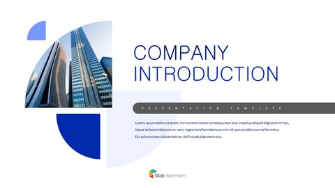 Unternehmensvorstellung Ideenpräsentationsvorlage|Geschäft|PPT