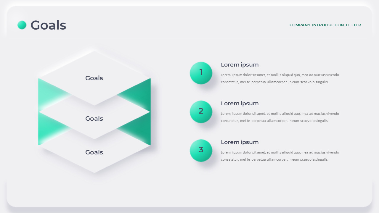 Neumorphism Business Introduction powerpoint presentation themes