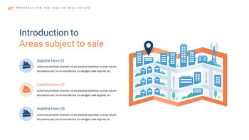 Proposal for the Sale of Real Estate design presentation template