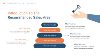 Proposal for the Sale of Real Estate design presentation template