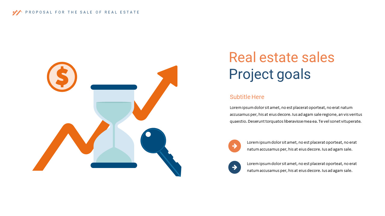 Proposal for the Sale of Real Estate design presentation template