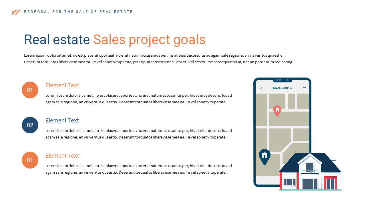 Proposal for the Sale of Real Estate design presentation template