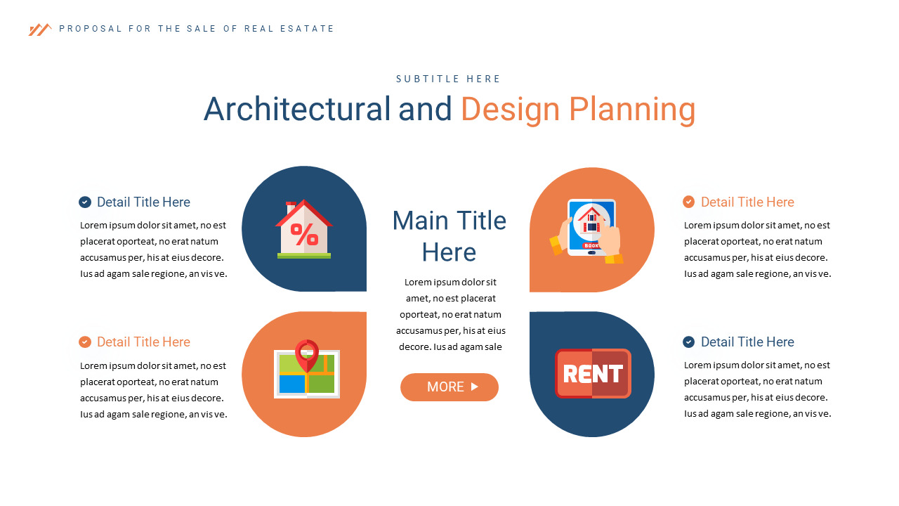 Proposal for the Sale of Real Estate design presentation template
