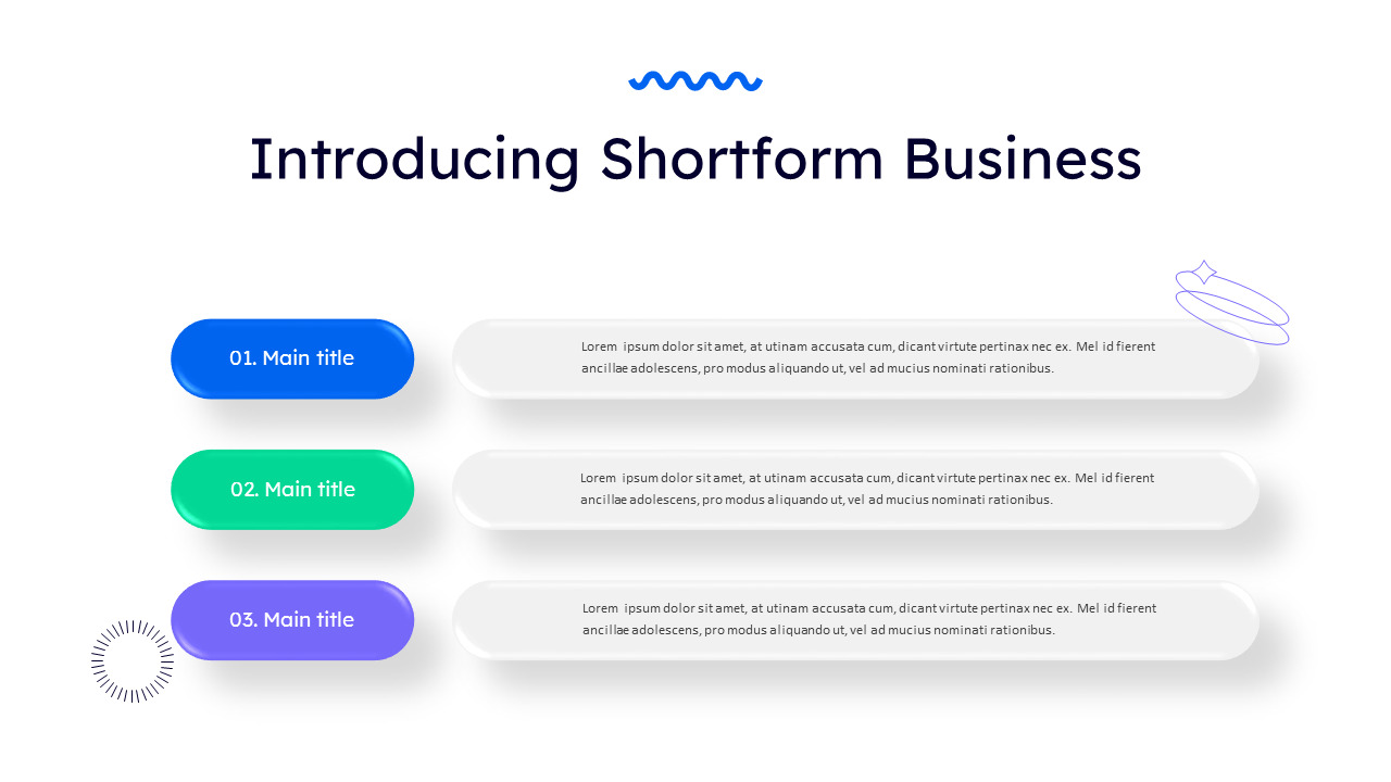 Shortform Business Business plan PPT Download