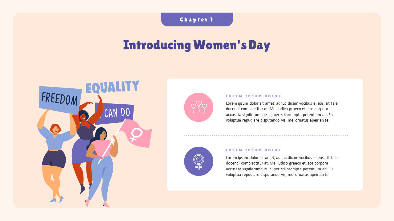 International Women's day presentation on google ppt