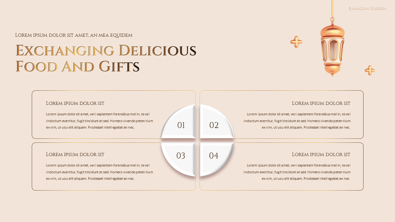 Ramadan Kareem Easy Google Slides Template