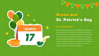 St. Patrick's Day google slides powerpoint