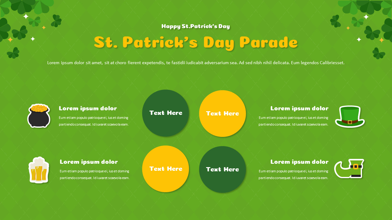 St. Patrick's Day google slides powerpoint