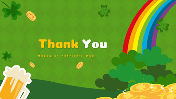 St. Patrick's Day google slides powerpoint