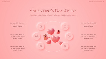 Valentine's Day google slides background