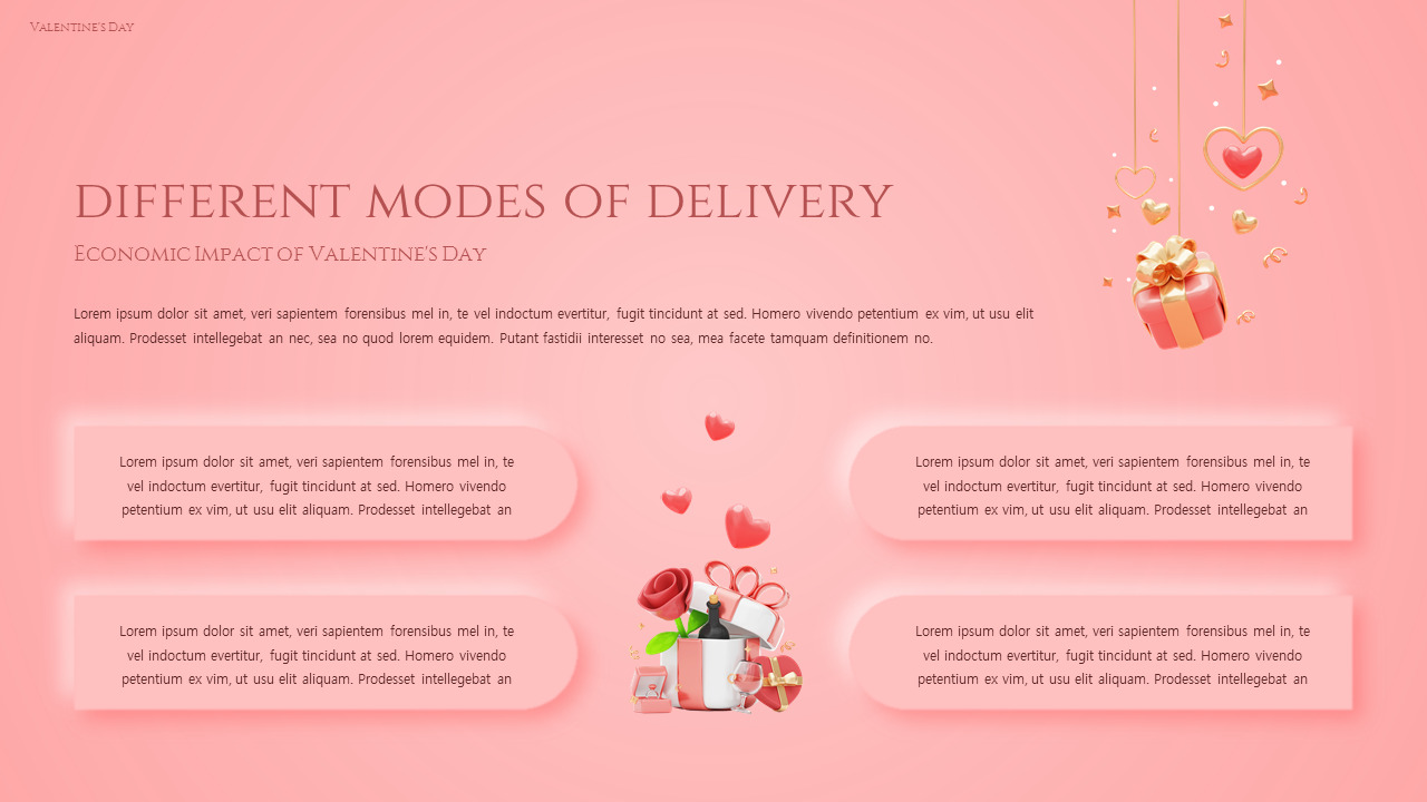 Valentine's Day google slides background