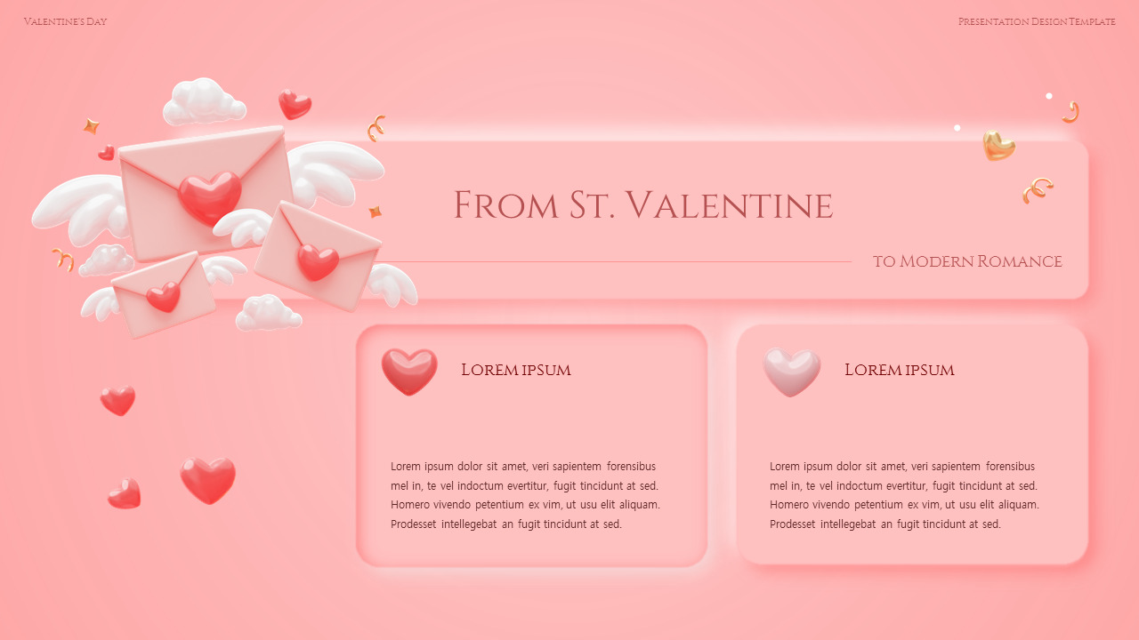 Valentine's Day google slides background