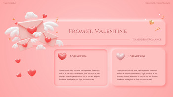 Valentine's Day google slides background