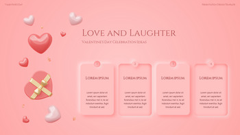 Valentine's Day google slides background