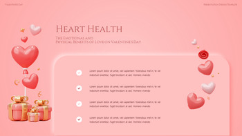 Valentines Day google slides background