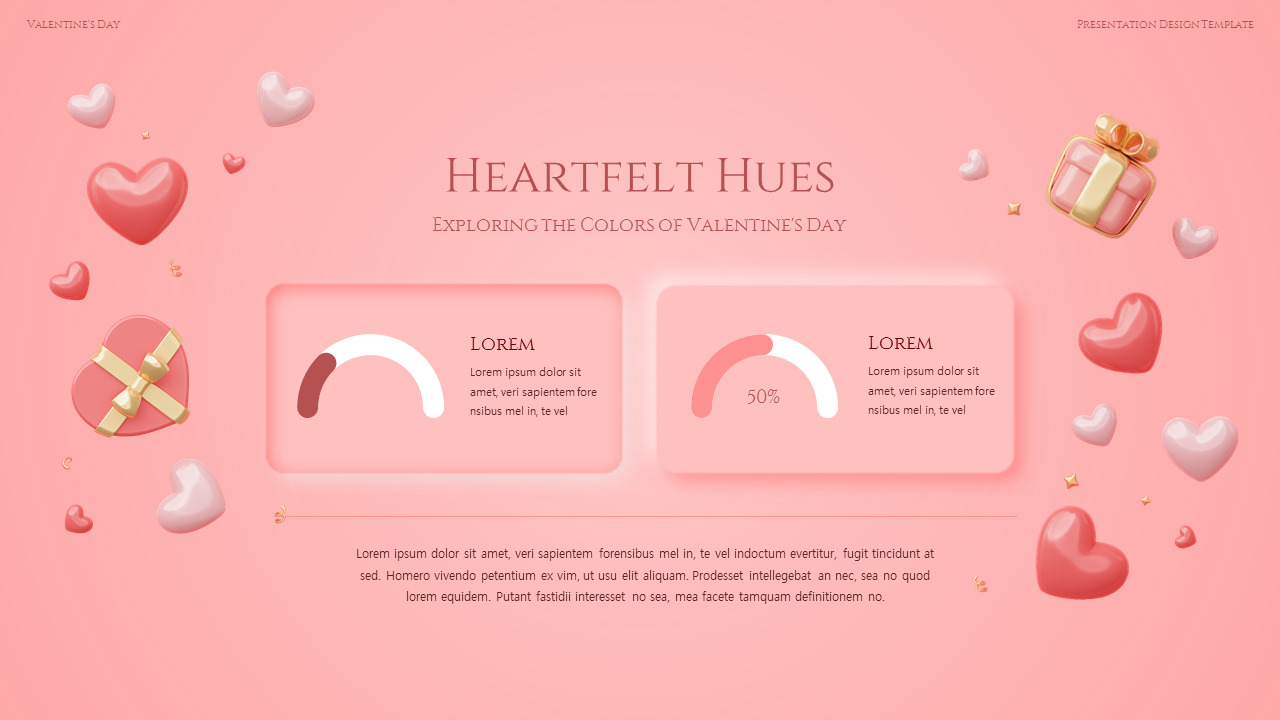 Valentine's Day google slides background