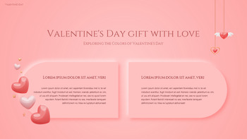 Valentines Day google slides background