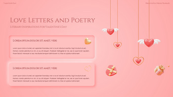 Valentine's Day google slides background