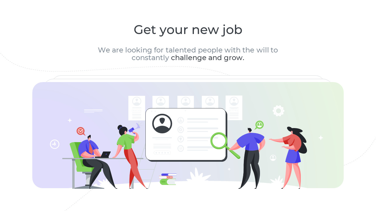 We are Hiring deck slide