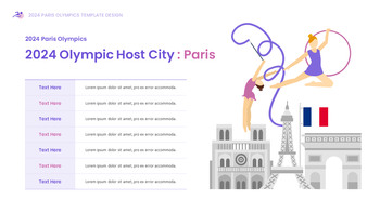 Paris Olympics 2024 future ppt template