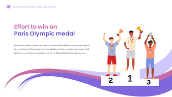 Paris Olympics 2024 future ppt template