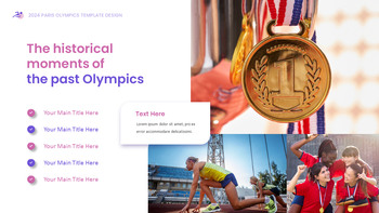 Paris Olympics 2024 future ppt template