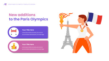 Paris Olympics 2024 future ppt template