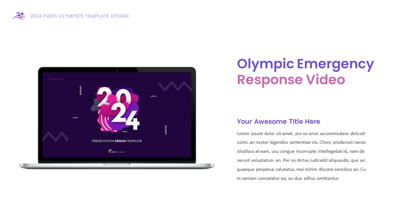 Paris Olympics 2024 future ppt template