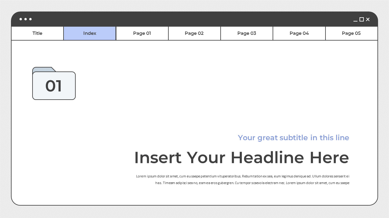 Web design plan design ppt