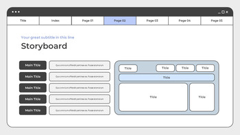 Web design plan design ppt