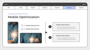 Web design plan design ppt