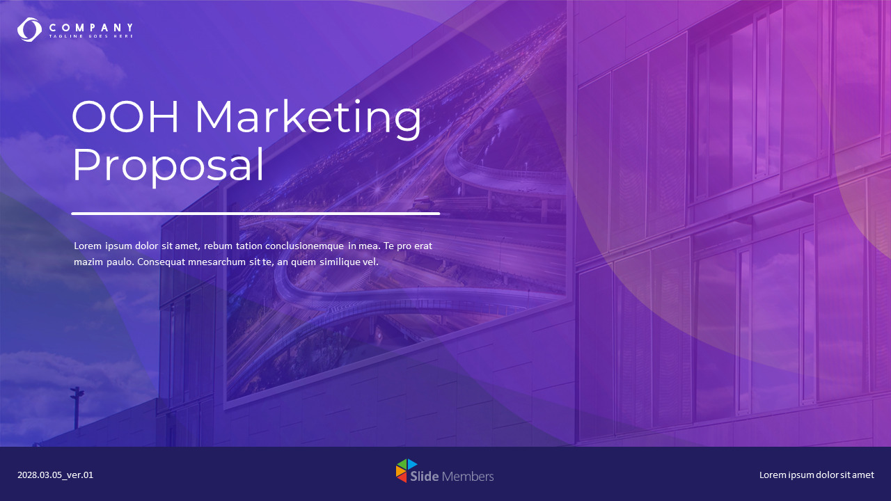 OOH Marketing team introduction presentation ppt