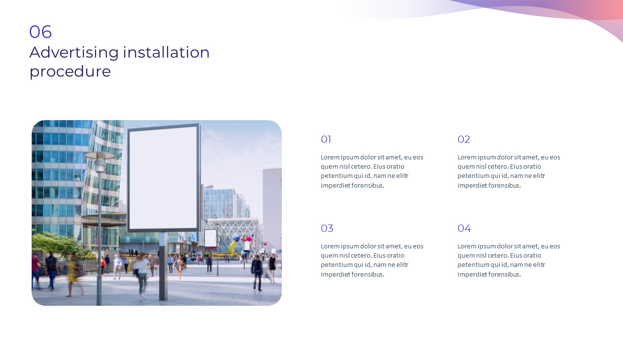 OOH Marketing team introduction presentation ppt