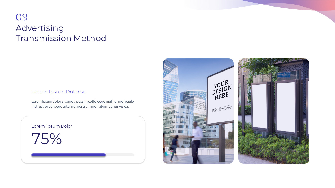 OOH Marketing team introduction presentation ppt