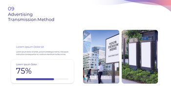 Out-of-Home Marketing Company Profile Presentation Deck