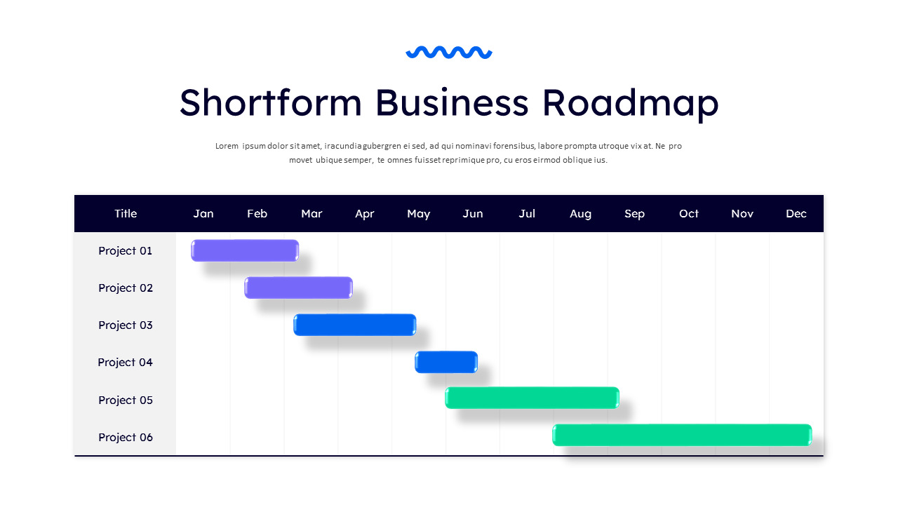 Shortform Business professional google slides presentation