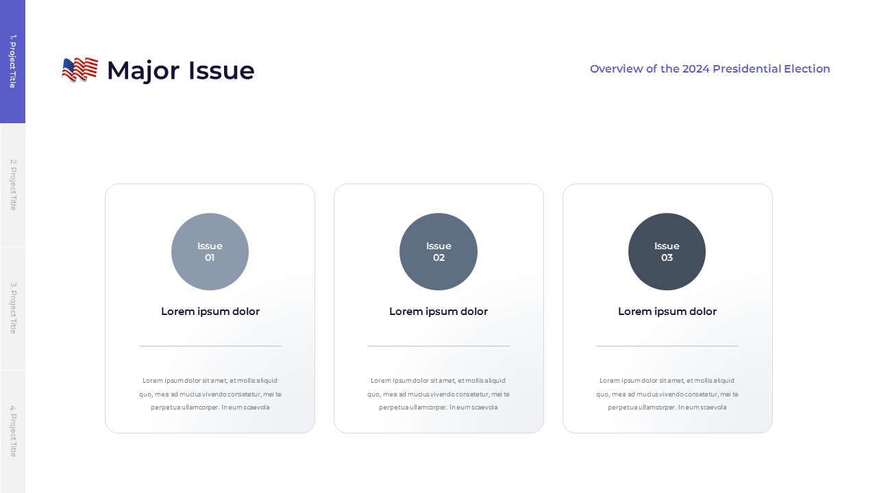 2024 United States presidential election future ppt template