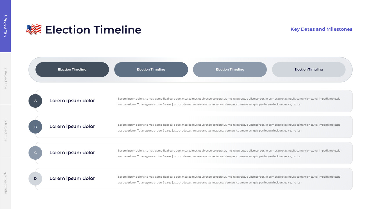2024 United States presidential election future ppt template